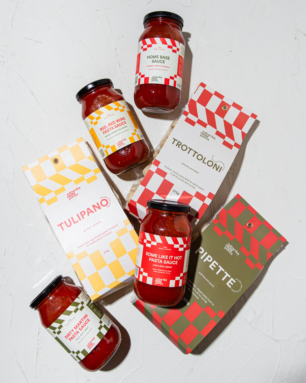Build Your Own - Sauce + Pasta Pack – Saturday Night Pasta